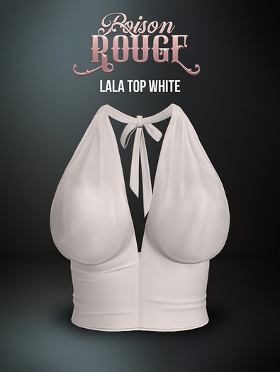 Second Life Marketplace - POISON ROUGE Lala Top White